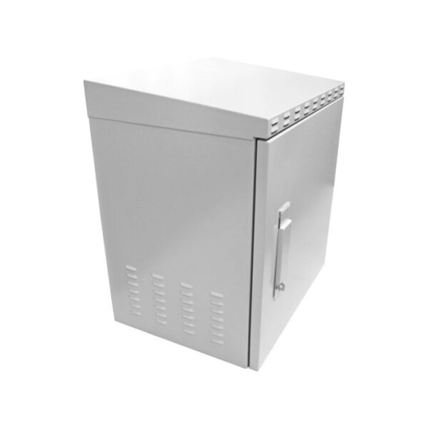 12U 450mm Deep Outdoor Cabinet with 2 fans | SPY CCTV