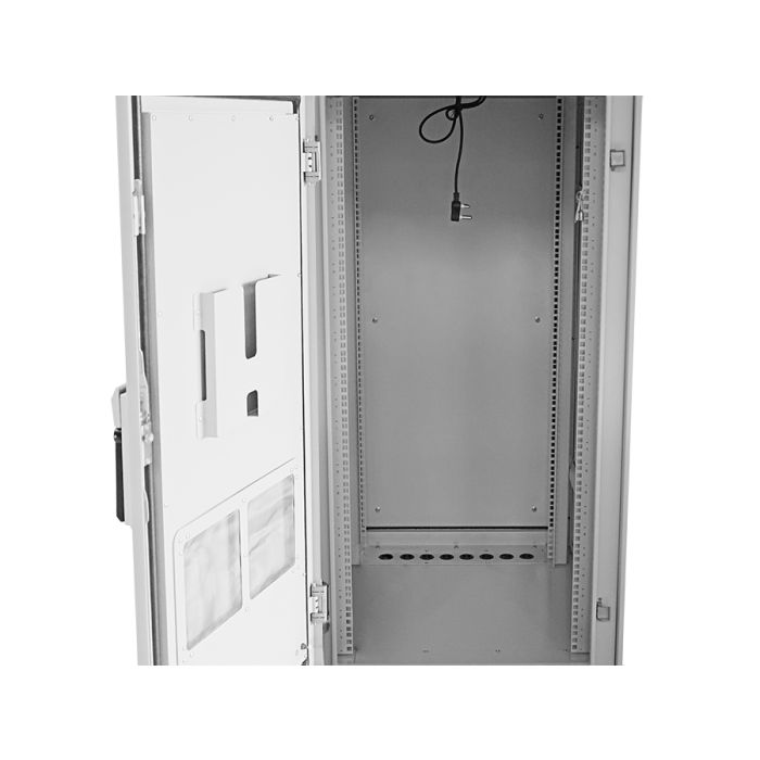 25U 800mm Deep Outdoor Cabinet with 4 fans | SPY CCTV